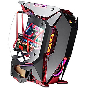 Antec Torque Black/Red Aluminum ATX Mid Tower Computer Case/Winner of iF Design Award 2019