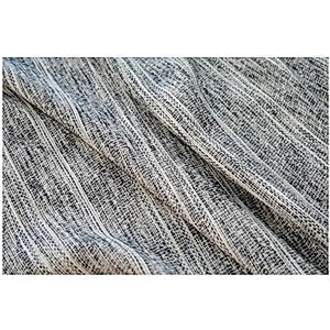 XMTXZYM 2 Meter Striped Yarn Dyed Jacquard Fabric Women's Dress Bag Decorative Sewing Fabric