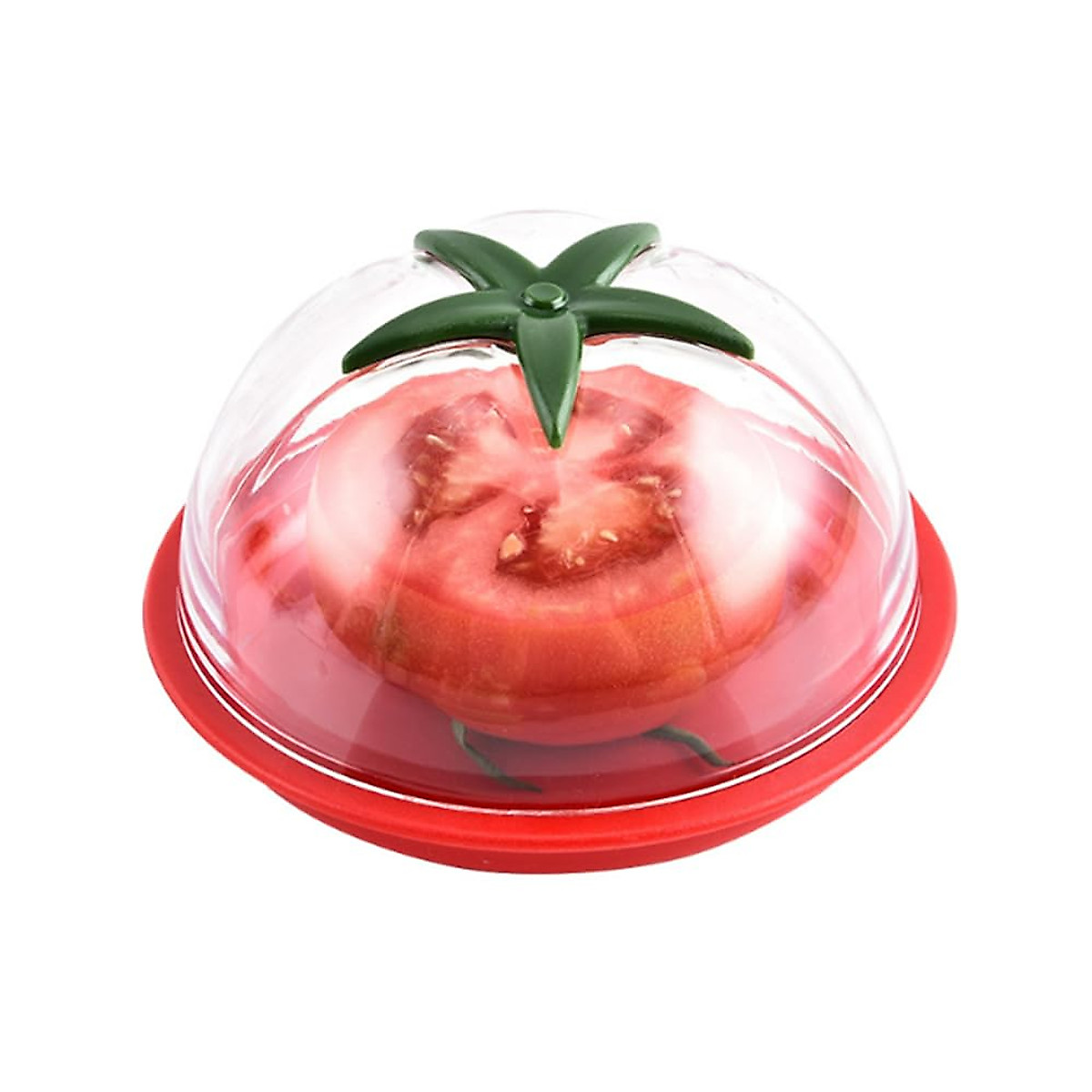 OYSRONG Set of 5, Creative New Fruit Fresh-keeping Box Food Grade Household Small Mini Plastic Vegetable Transparent Sealed Storage Box.