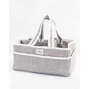 Aeiniweraabbcc XGATML a Baby Diaper Caddy Large Organizer - Cute Design for Nursery and Travel