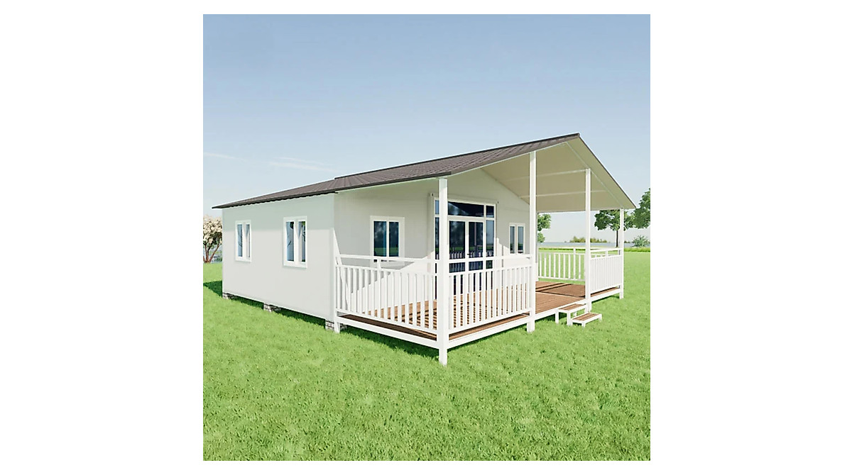 Expandable Flat Pack Prefab Homes with Solar Energy