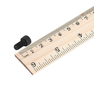 uxcell M5 x 10mm 12.9 Alloy Steel Hex Socket Head Cap Screws Bolt Black 50pcs