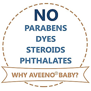 Aveeno Baby Daily Moisture Lotion for Delicate Skin with Natural Colloidal Oatmeal & Dimethicone, Hypoallergenic Moisturizing Baby Lotion, Fragrance-, Phthalate- & Paraben-Free, 8 fl. oz