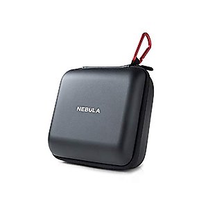 Nebula Capsule Max & Capsule II Official Travel Case, by Anker, Polyurethane Leather, Soft Ethylene-Vinyl Acetate Material, Splash-Resistance, Premium Protection Projector Travel Case