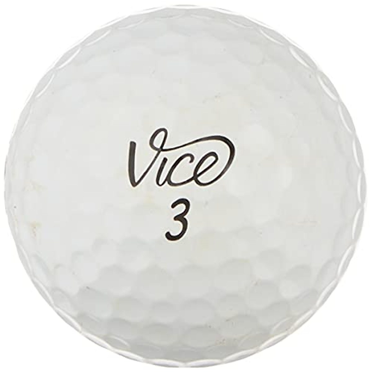 Vice Golf Ball Mix - 100 Near Mint Quality Used Golf Balls (AAA Pro Pro Soft Tour Drive GolfBalls), White (100PK-Vice-3)