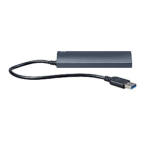Monoprice USB 3.0 Hub, 4-Port, Aluminum Unibody Design, Up to 5Gbps, Plug and Play, Compatible with Windows and MacOS