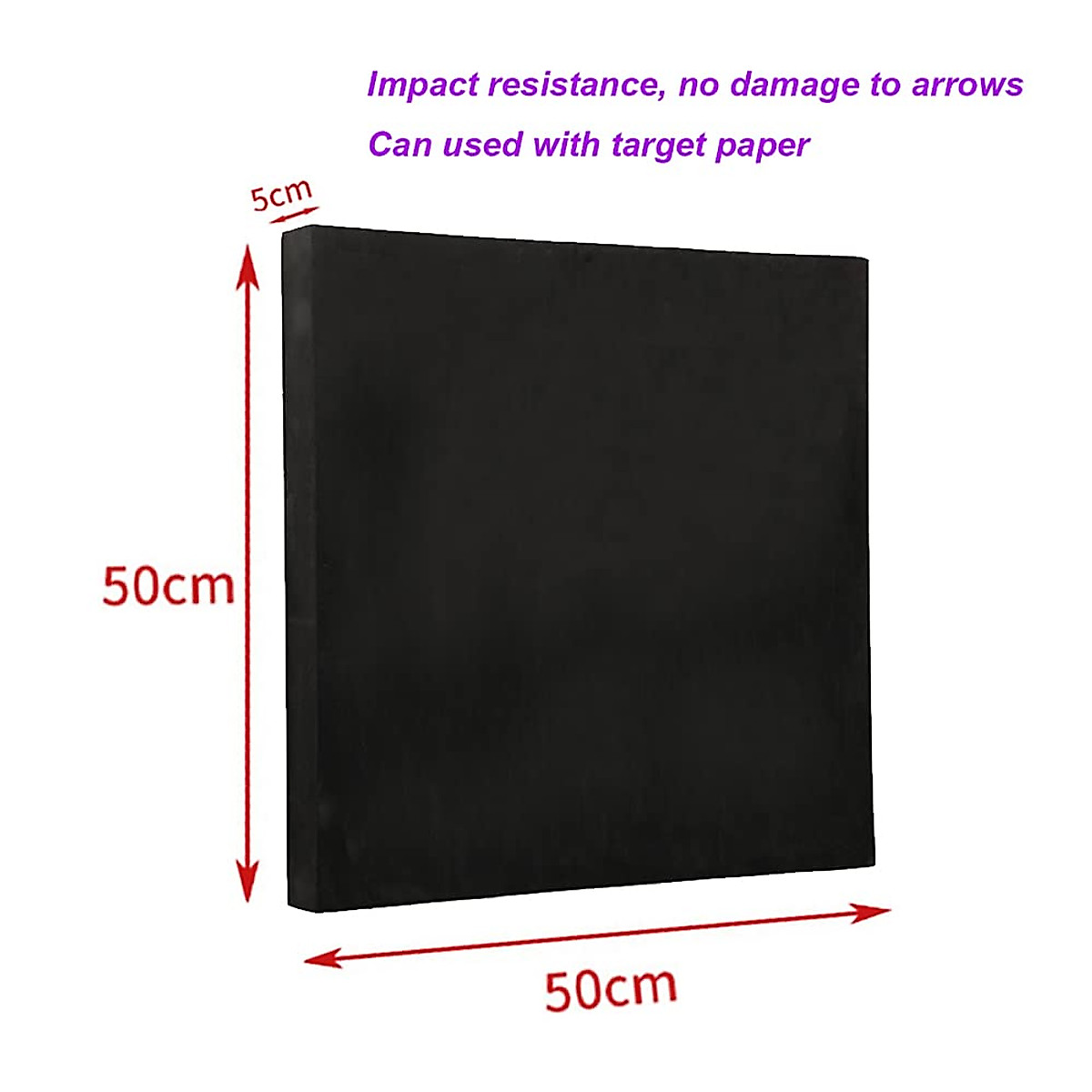 - QI HUO JU - Archery Target for Backyard Adult Portable EVA Foam Bow Targets High-Density Arrow Practice Target for Youth Indoor Outdoor Shooting (EVA Target)