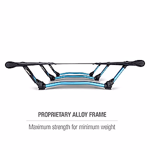 Helinox Cot One Lightweight, Compact, Collapsible, Portable Camping Cot, Regular, Black