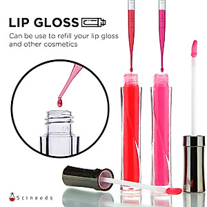 Scineeds 3ML Plastic Transfer Pipettes Eye Dropper (100 Pcs), Disposable Calibrated Essential Oil Dropper, Lab Pipette, Eye Dropper Suitable For Science Laboratory Experiment, Make Up Tool and DIY Art