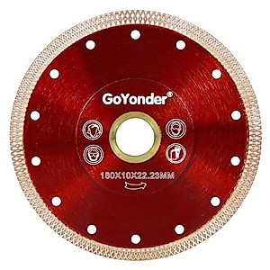 Super Thin 7" Diamond Ceramic Saw Blade Porcelain Cutting Blade for Cutting Ceramic Or Porcelain Tile