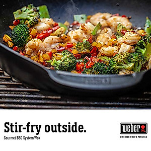 Weber Gourmet BBQ System Wok,Black