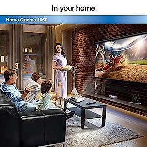 Epson Home Cinema 1060 Full HD 1080p 3,100 Lumens Color Brightness (Color Light Output) 3,100 Lumens White Brightness (White Light Output) 2x Hdmi (1x Mhl) Built-in Speakers 3lcd Projector