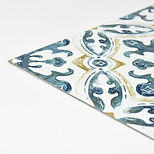 FloorPops 12-in by 12-in Tuscan Peel and Stick Floor Tiles (10 Tiles), (10 sq.ft./Carton)