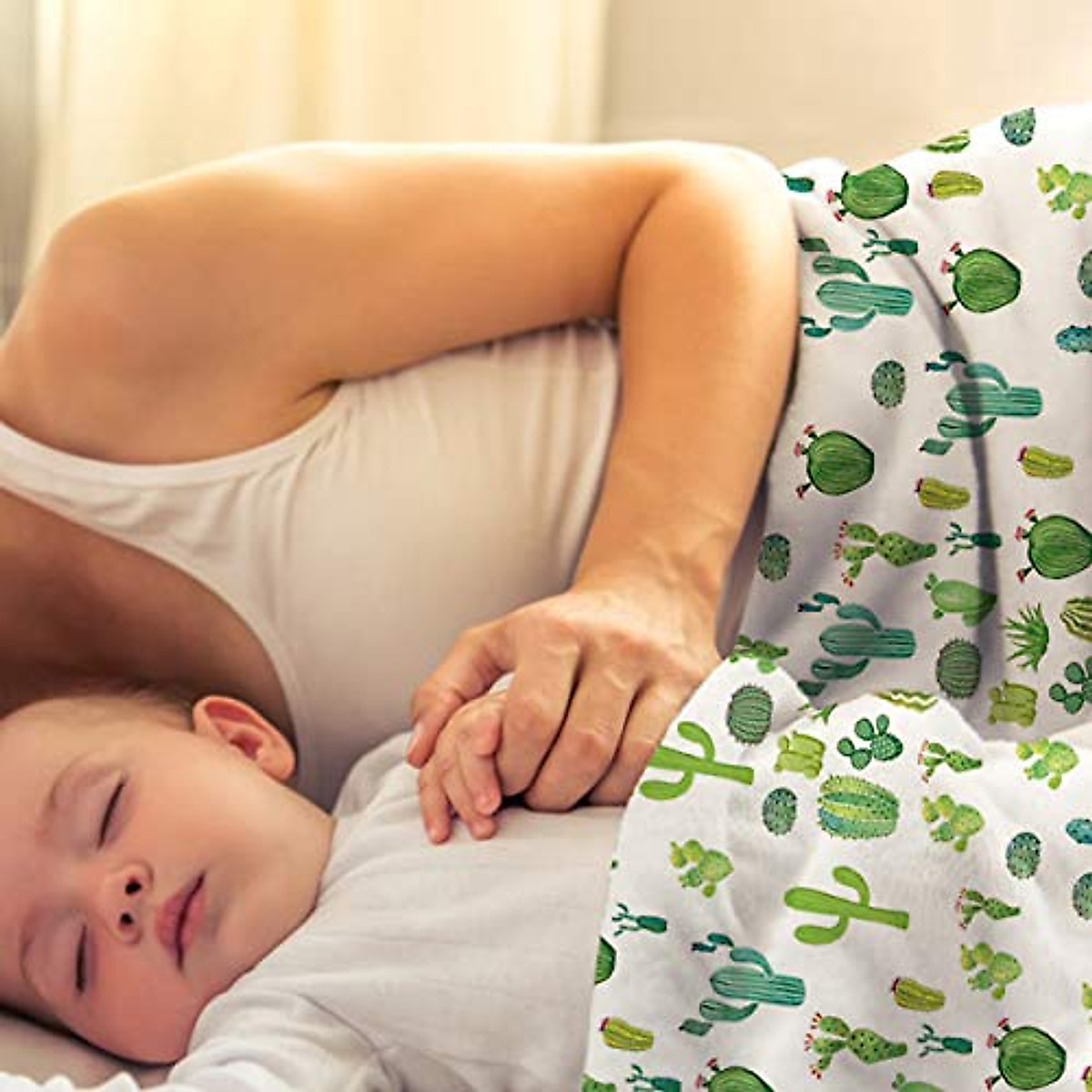 Plush Fleece Throw Blanket | Fuzzy, Soft, Warm, Cozy, Reversible Blanket for Bed Couch Sofa Chair Travel- 39" x 49" Catus Collection