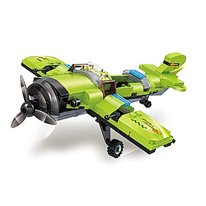 BRICK STORY 3in1 Creator Car Building Set 302 Pieces Creator Camper Van Beach Off Roader Convertible Car Building Block Toys Creative Summer Holiday Adventure Playset Gift for Kids Boys Age 6-10