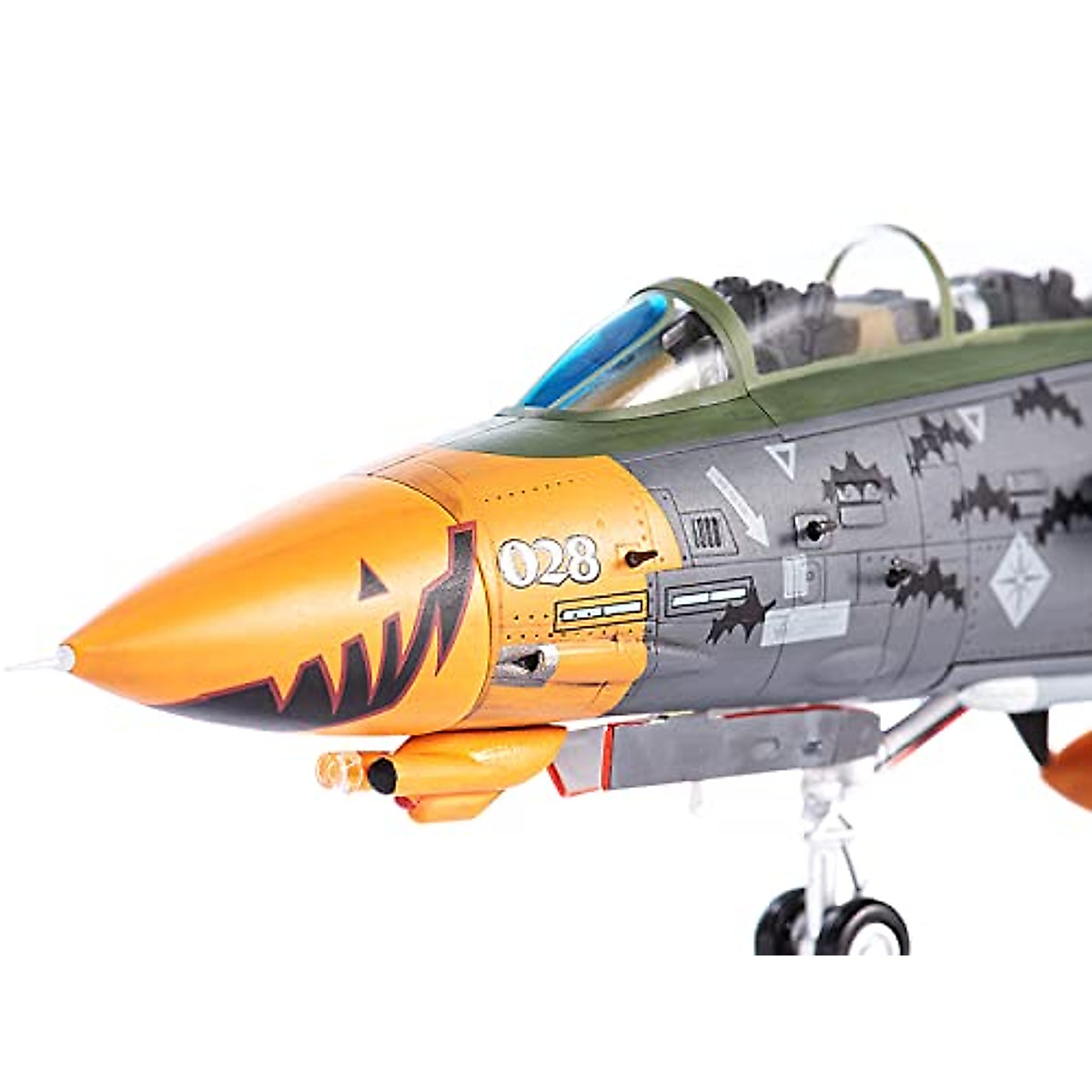 Grumman F-14D Tomcat Fighter Plane Ace Combat Pumpkin Face 1/72 Diecast Model by JC Wings JCW-72-F14-011