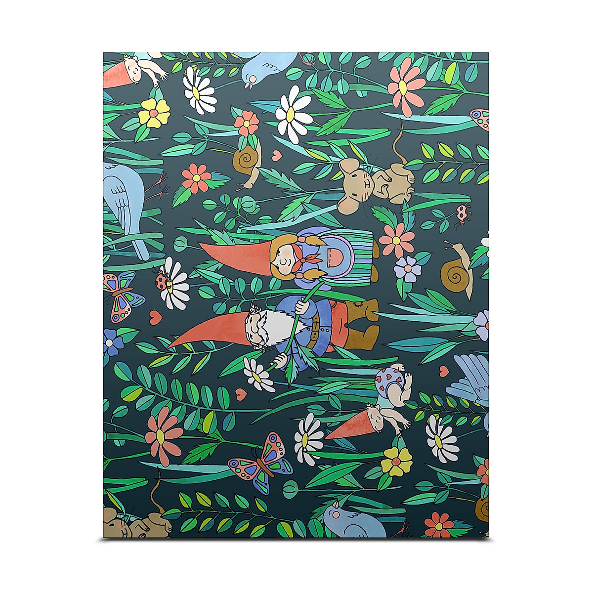 Head Case Designs Officially Licensed Micklyn Le Feuvre Gnome Family Love Art Mix Vinyl Sticker Gaming Skin Decal Cover Compatible With Xbox One X Console