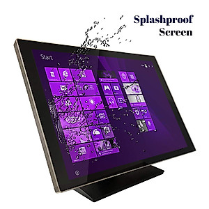 17 Inch Pro Capacitive LED Backlit Multi-Touch HDMI Monitor, 4:3 Display 1280 x 1024, True Flat Seamless Design Touchscreen, Great for Office, POS, Retail, Restaurant, Bar, Gym, Warehouse