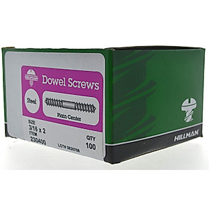Hillman Dowel Screws 3/16" x 2"