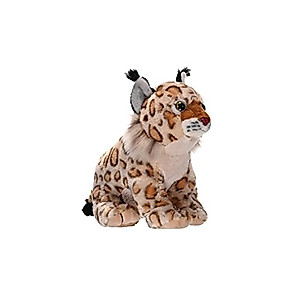 Wild Republic Bobcat Plush, Stuffed Animal, Plush Toy, Gifts for Kids, Cuddlekins 12 Inches
