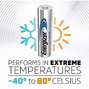Energizer 634352 AA Ultimate Lithium Battery (Pack of 10)