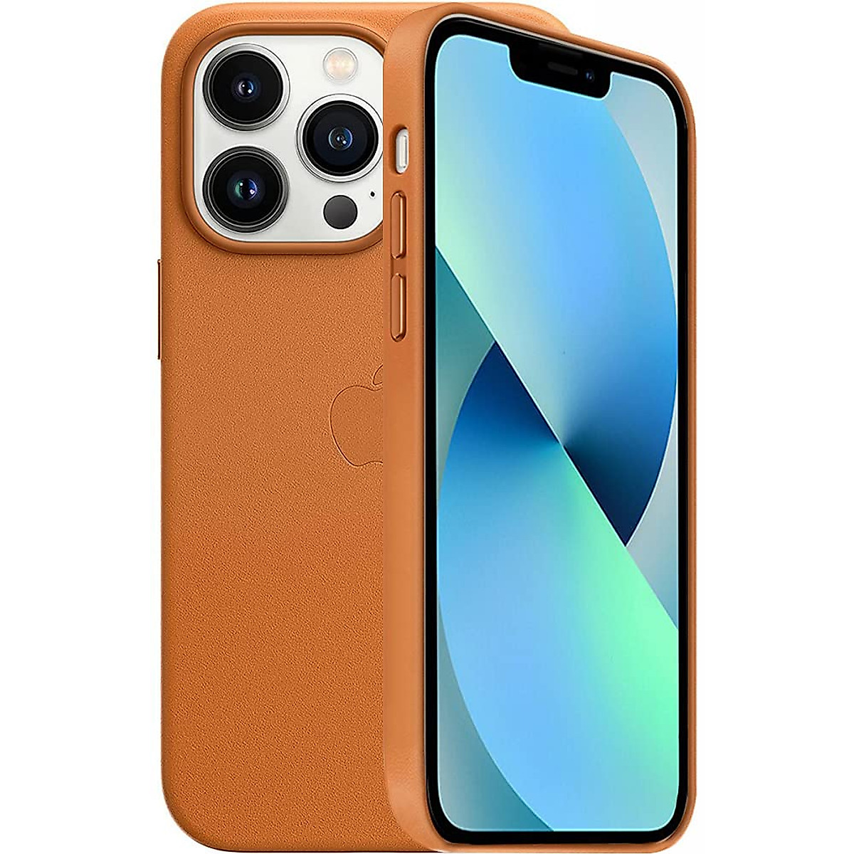 DALANI Compatible with iPhone 14 Pro Max Magnetic Leather Case,Compatible with Magsafe,Leather Cover for iPhone 14 Pro Max - 6.7 inch (Golden Brown)