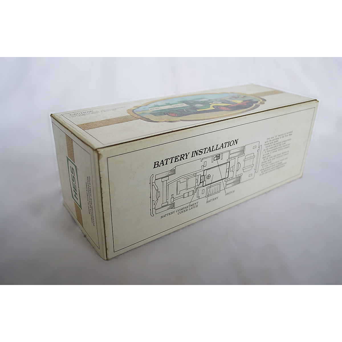 Hess 1983 The First Truck with The Rare Black Switch