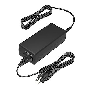 J-ZMQER AC DC Adapter Compatible with Worx WA3218 PowerTank Power Tank Cordless Lawn Mower Electric Grass Cutting Lawnmower Power Supply Cord Cable Battery Charger