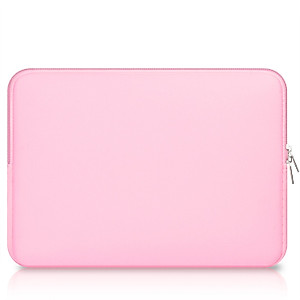 CCPK Laptop Sleeve for 13 Inch MacBook Air Pro M1 Hp 14 Inch Laptop (Narrow Bezel) Chromebook 14" Pavilion 360 Cover Acer ASUS Lenovo Yoga Flex 14 in Computer Bag Carrying Case 14 Inch Neoprene, Pink