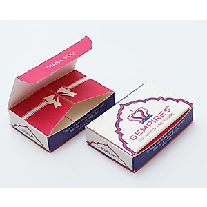 Gempires Natural Red Garnet Chips Bar Bracelet, January Birthstone, Energy Healing Crystals, Gift for Her, Gemstone Jewelry 8 inch Chain (Red Garnet)