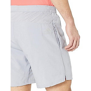 adidas Men's Run It Shorts, Halo Silver, Large