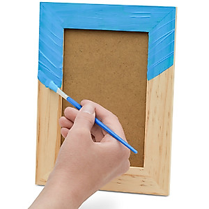 Bulk Acrylic Paint Sets For Kids, 24 Individual Sets of 12 Colored Paints a Glitter Paint and 2 Brushes, For Schools Clubs and Camps, Essential Craft Supplies for All Arts and Crafts Projects