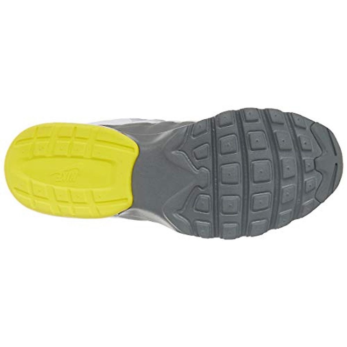 Nike Men's AIR MAX Invigor Running Shoe, Smoke Grey White Opti Yellow, US Men 11(M)