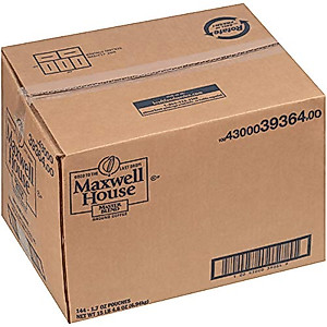 Maxwell House Cafe Roast Coffee (1.7oz Bags, Pack of 144)