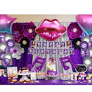 Valentina Buck Selena Party Supplies Cake Topper Cupcake Toppers Balloons Singer Birthday Favors Decorations for Boys Girls