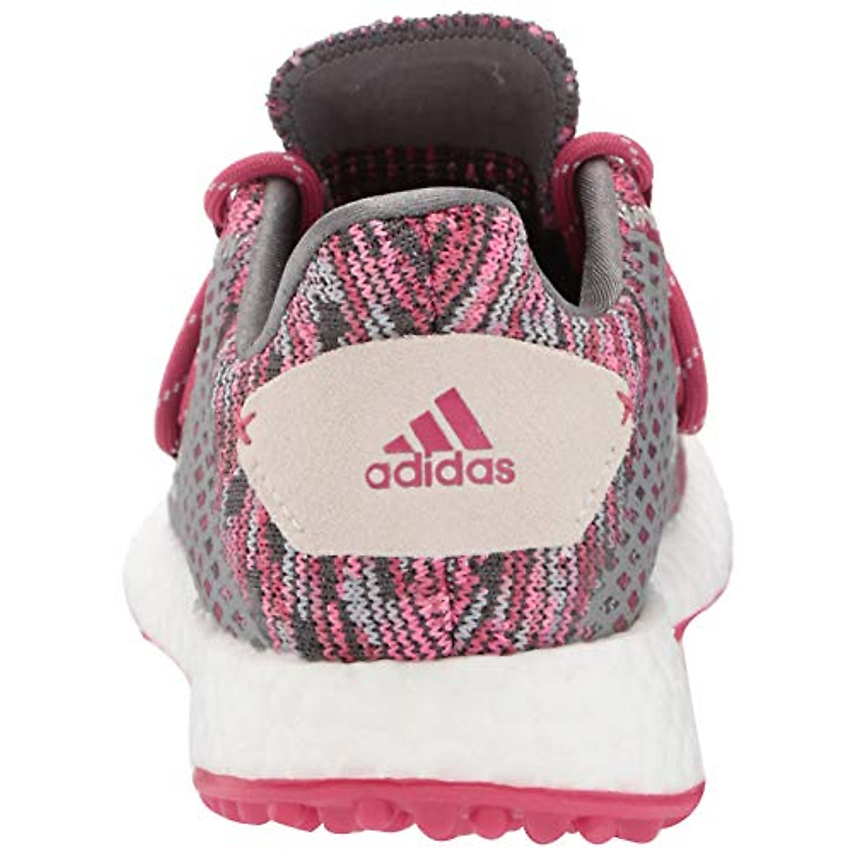 adidas Women's W Crossknit DPR Golf Shoe, Grey/Wild Pink/Screaming Pink, 9 US