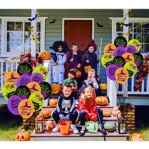 Latex Balloons 36Pcs Halloween Themed Party Wall Decoration Festival Celebration Party Supply