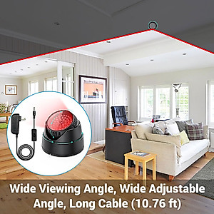 Ir Light for Quest 2, WATAHEL IR Illuminator Infrared Light for Oculus Quest 2 Accessories with Power Adapter, Enhance Hand Tracking Sensitivity in Dark, Infrared VR Light Immersive No-Light Disturban