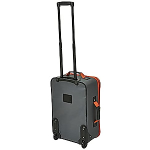 Rockland Fashion Expandable Softside Upright Luggage Set, Charcoal, 2-Piece (14/19)