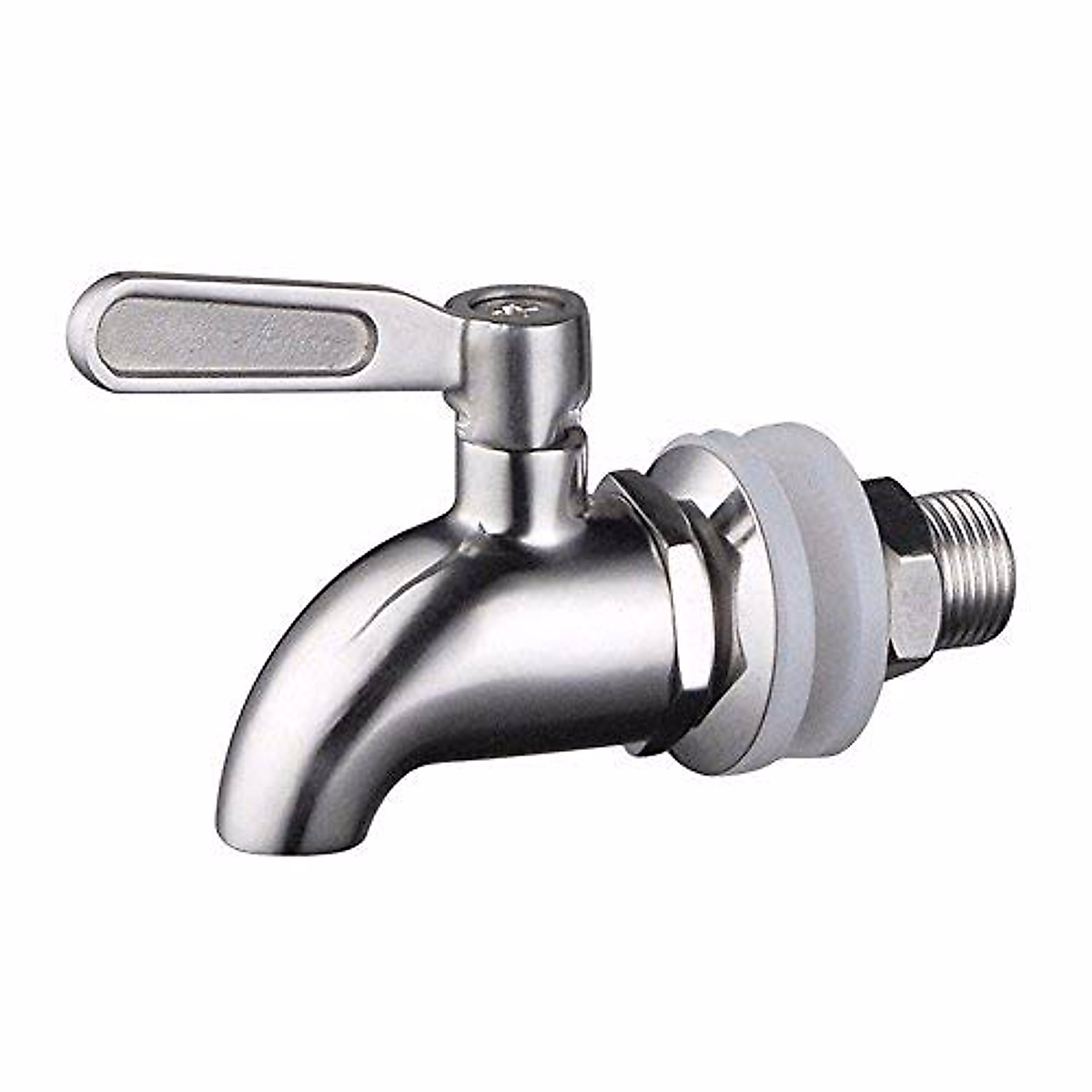 ProMaker Stainless Steel Beverage Dispenser Replacement Faucet Tap Spigot for Homebrew Barrel Fermenter Wine Beer Beverage Juice Dispenser Spigot (Beverage Dispenser)