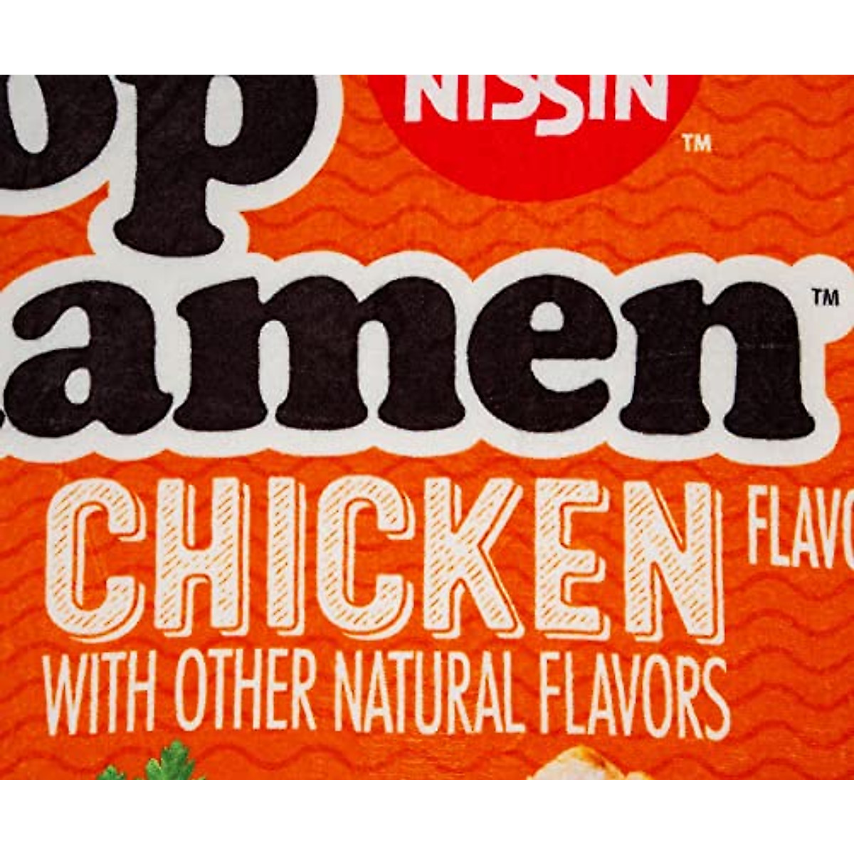 POPCULT The Original Nissin Top Ramen Chicken Flavor Microplush Throw Blanket