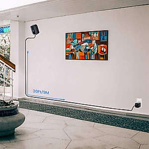 ALERTCAM 2Pack Power Adapter with 30 ft/9 m Weatherproof Cable for Blink XT / XT2 & Blink Outdoor(3rd Gen) Camera, Continuously Charging Your Blink Camera, No More Battery Changes