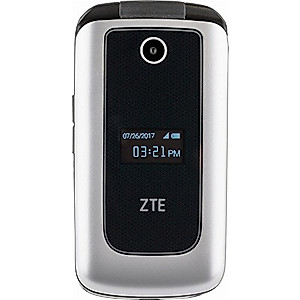 ZTE Cymbal 4G LTE speed "Verizon Prepaid" Cell Phone - Silver