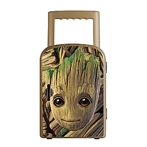 Marvel Guardians of The Galaxy Vol. 2 Groot Thermo-Electric Cooler or Warmer, 4 L, Green
