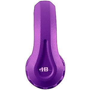 HamiltonBuhl Kid's Durable Flex-Phones Foam Headphones Kindergarten Purple (Kids-PPL), Kids-Purple
