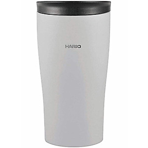 HARIO STF-300-GR Tumbler, Gray, 10.1 fl oz (300 ml), Thermal Tumbler with Lid