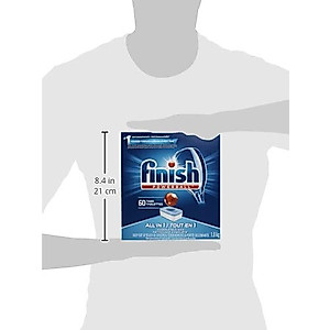 Finish All-in-One Dishwasher Detergent Powerball Tablets, Fresh Scent 54 Count