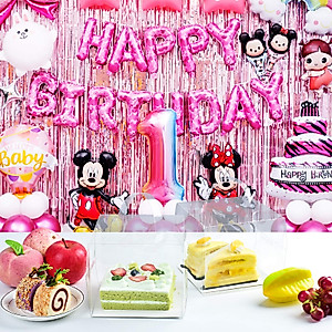 BURLIHOME 6x6x5Inch Transparent Bakery Boxes,20Pcs Clear Cake Box for Cake Chocolate Donut,Treat Boxes Gift for Party Wedding Graduation