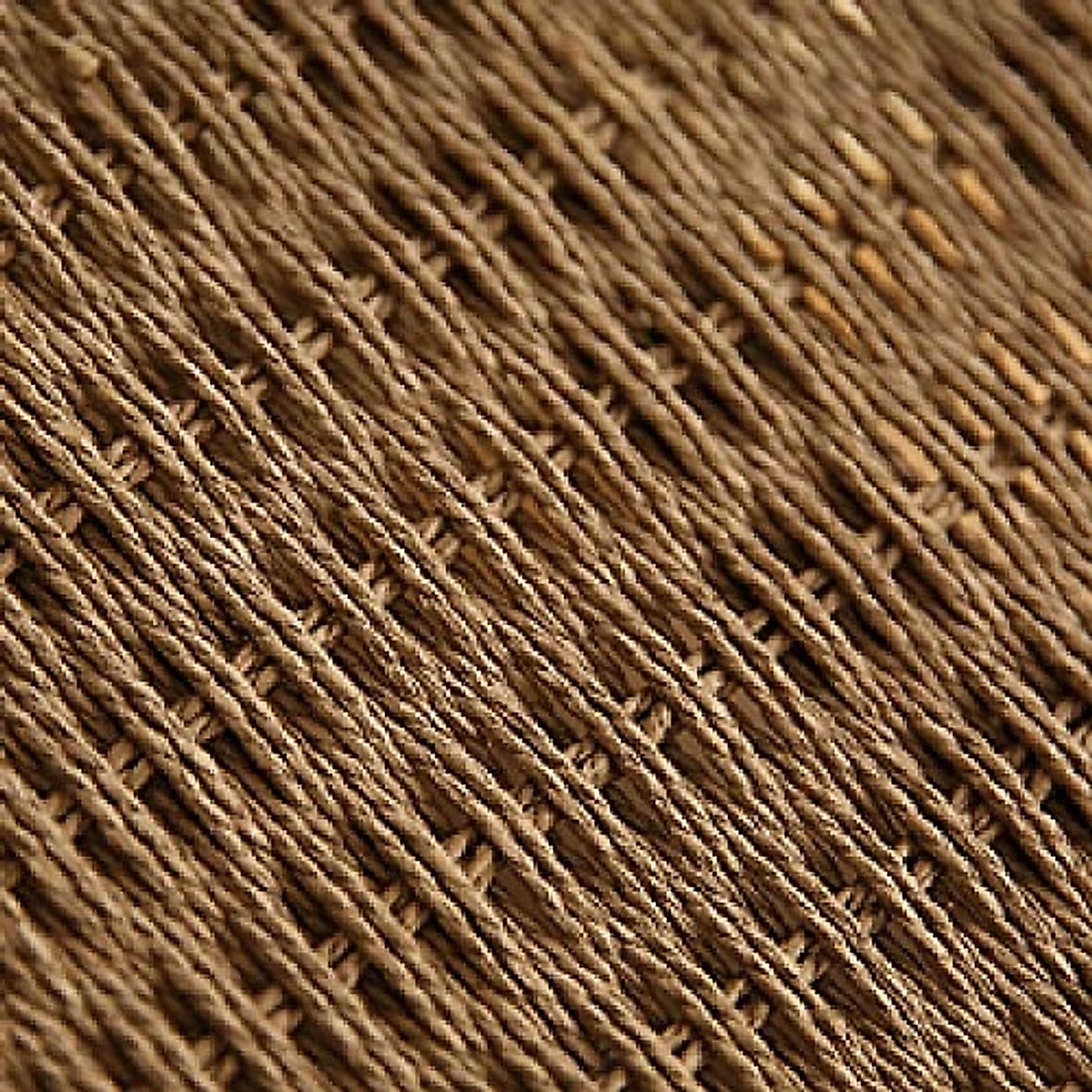 UXZDX CUJUX Multi-Grid Woven Debris Storage Box Desktop Office Dressing Table Coffee Table Storage Box Storage Basket