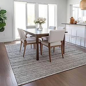 Addison Rugs Chantille ACN598 Gray 2'6" x 3'10" Indoor Outdoor Area Rug, Easy Clean, Machine Washable, Non Shedding, Bedroom, Living Room, Dining Room, Kitchen, Patio Rug
